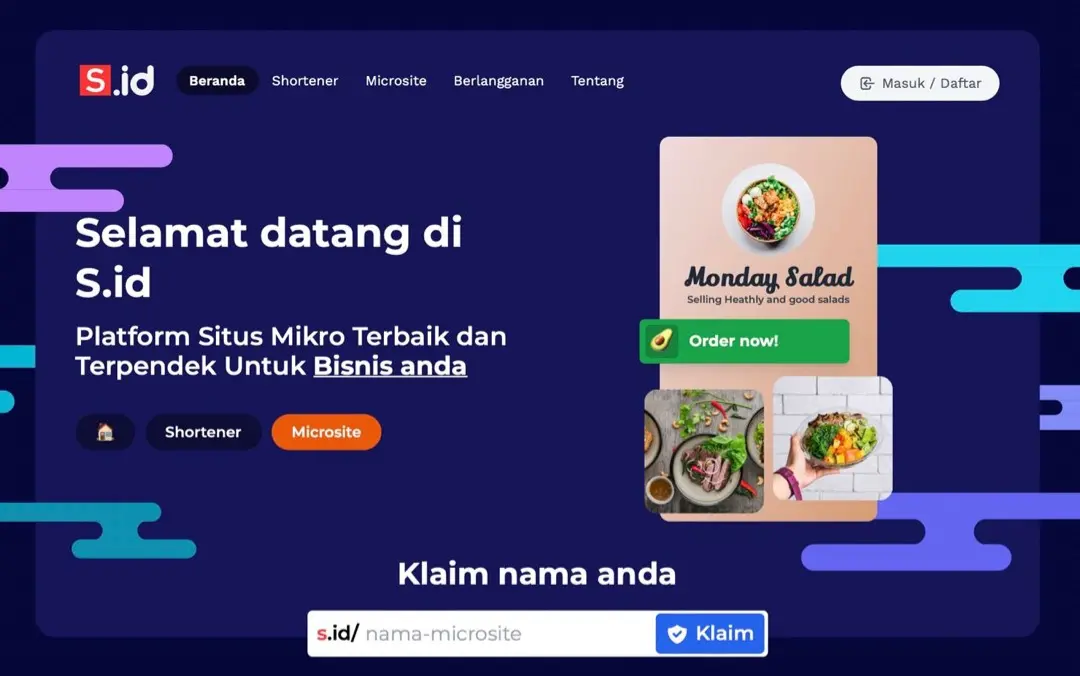 Bagiamana Cara Membuat Microsite? – Pusat Bantuan S.id - The Shortest ...